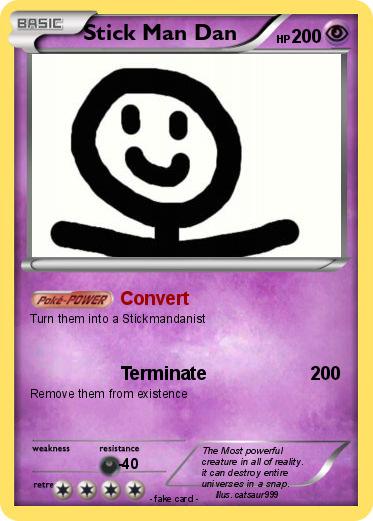 Pokémon Stick Man Dan 1 1 - Convert - My Pokemon Card