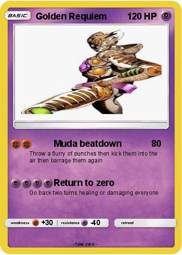 Pokémon Golden Requiem - Muda beatdown - My Pokemon Card