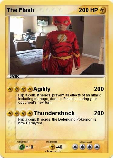 Pokémon The Flash 249 249 - Agility - My Pokemon Card