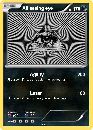 Pokémon All seeing eye 6 6 - Agility - My Pokemon Card