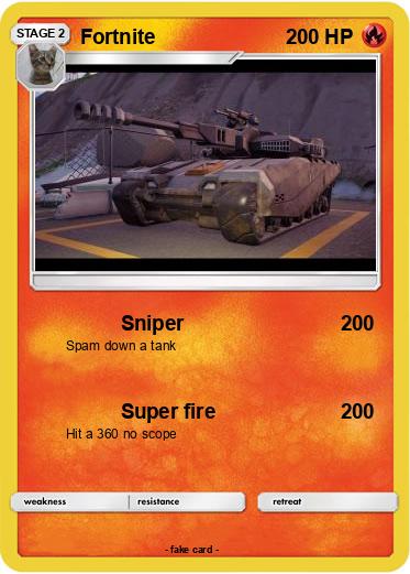 Pokémon Tank 970 970 - Sniper - My Pokemon Card