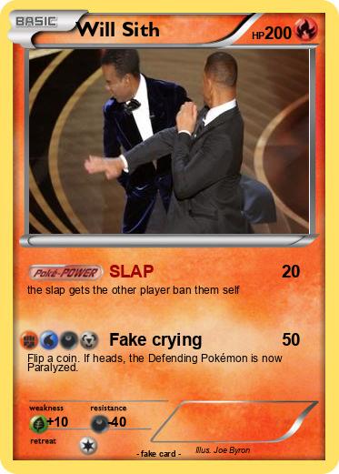 Pokémon Will Sith 1 1 - SLAP - My Pokemon Card