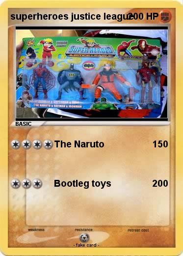 Pokémon superheroes justice league - The Naruto - My Pokemon Card