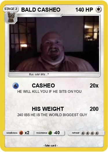 Pokémon BALD CASHEO - CASHEO - My Pokemon Card