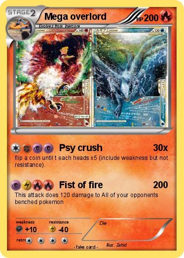 Pokémon Mega overlord 2 2 - Psy crush - My Pokemon Card
