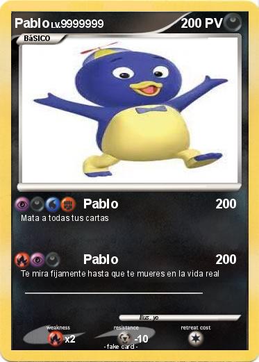 Pokémon Pablo 264 264 - Pablo - Mi carta pokémon