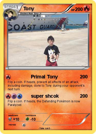 Pokémon Tony 869 869 - Primal Tony - My Pokemon Card