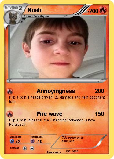 Pokémon Noah 594 594 - Annoyingness - My Pokemon Card