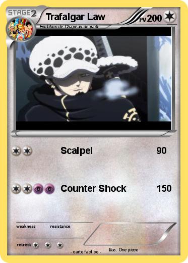 Pokémon Trafalgar Law 64 64 - Scalpel - Ma carte Pokémon