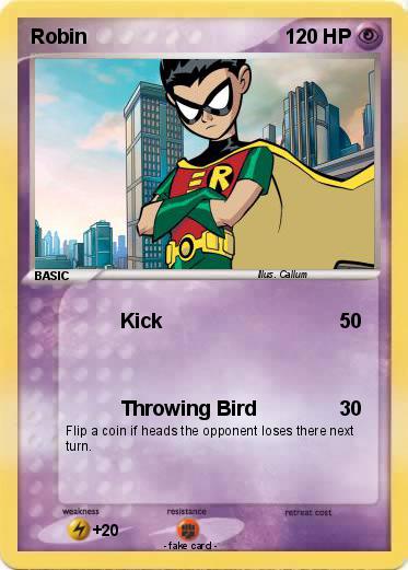 Pokémon Robin 652 652 - Kick - My Pokemon Card
