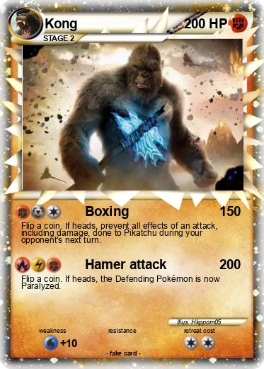 Pokémon Kong 156 156 - Boxing - My Pokemon Card