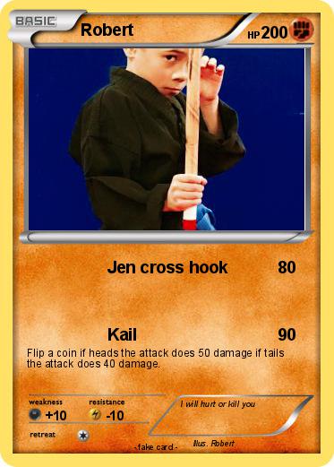 Pokémon Robert 504 504 - Jen cross hook - My Pokemon Card