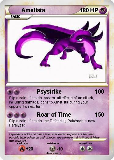 Pokémon Ametista - Psystrike - My Pokemon Card