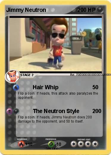 Pokémon Jimmy Neutron 49 49 - Hair Whip - My Pokemon Card