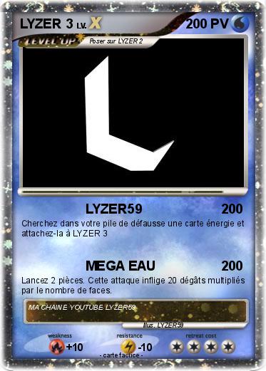 Pokémon LYZER 3 3 - LYZER59 - Ma carte Pokémon