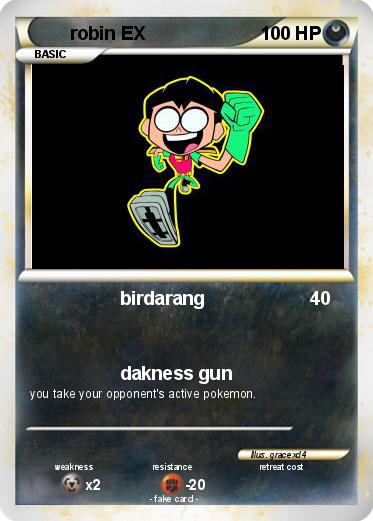 Pokémon robin EX 8 8 - birdarang - My Pokemon Card