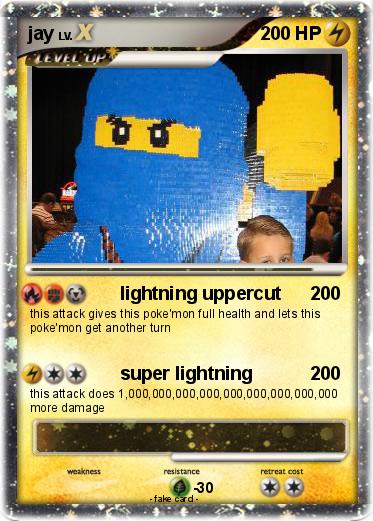 Pokémon jay 677 677 - lightning uppercut - My Pokemon Card