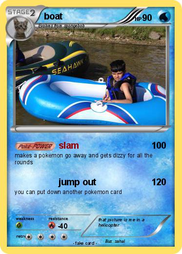 Pokémon boat 30 30 - slam - My Pokemon Card