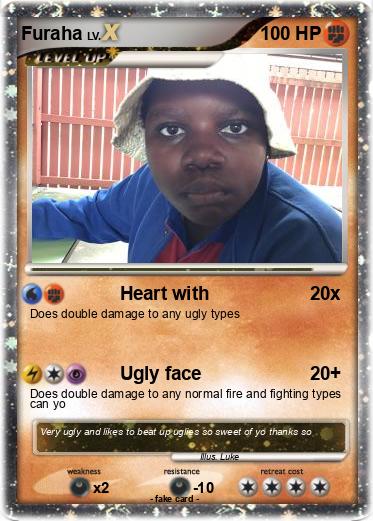 Pokémon Furaha - Heart with - My Pokemon Card