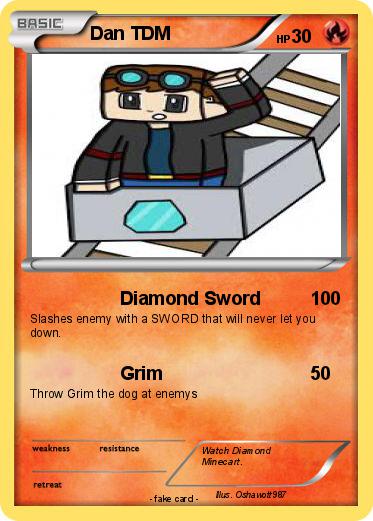 Pokémon Dan TDM 4 4 - Diamond Sword - My Pokemon Card