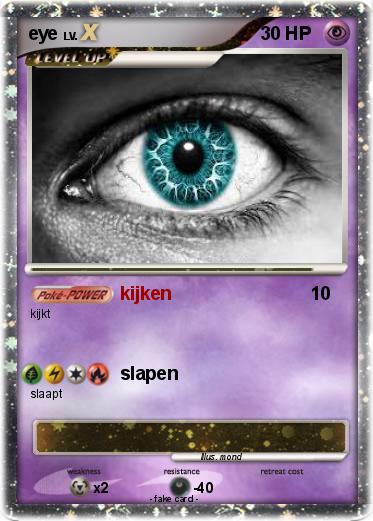 Pokémon eye 358 358 - kijken - My Pokemon Card
