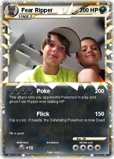 Pokémon Fear Ripper 16 16 - Poke - My Pokemon Card