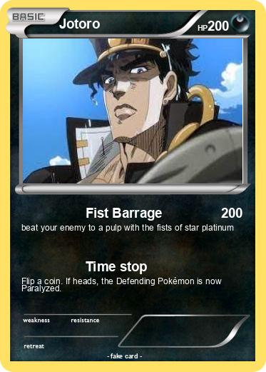 Pokémon Jotoro - Fist Barrage - My Pokemon Card