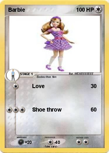 Pokémon Barbie 364 364 - Love - My Pokemon Card