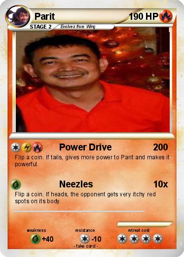 Pokémon Parit 1 1 - Power Drive - My Pokemon Card