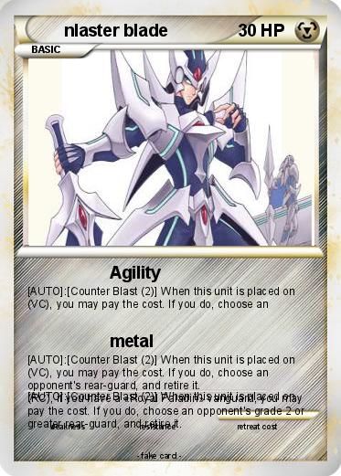 Pokémon blaster blade 12 12 - Agility - My Pokemon Card