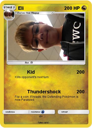 Pokémon Eli 390 390 - Kid - My Pokemon Card