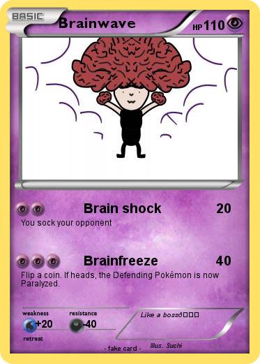 Pokémon Brainwave 5 5 - Brain shock - My Pokemon Card