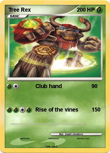 Pokémon Tree Rex 316 316 - Club hand - My Pokemon Card