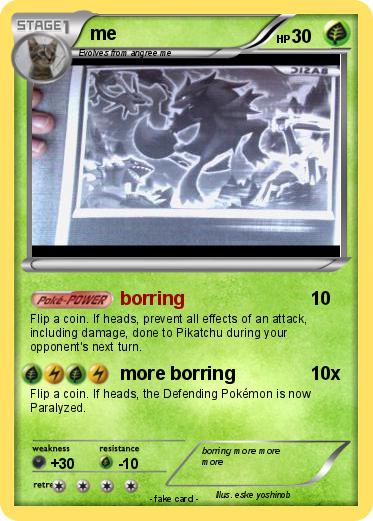Pokémon 1 56984 56984 - borring - My Pokemon Card