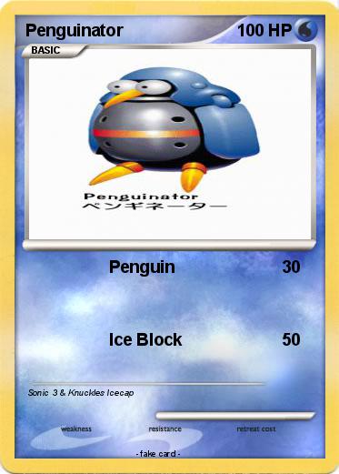Pokémon Penguinator 6 6 - Penguin - My Pokemon Card