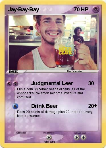 Pokémon Jay Bay Bay - Judgmental Leer - My Pokemon Card