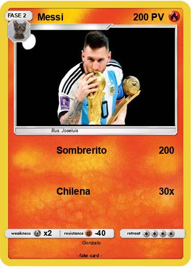 Pokémon Messi 2348 2348 - Sombrerito - Mi carta pokémon