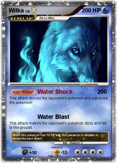Pokémon Wilka - Water Shock - My Pokemon Card