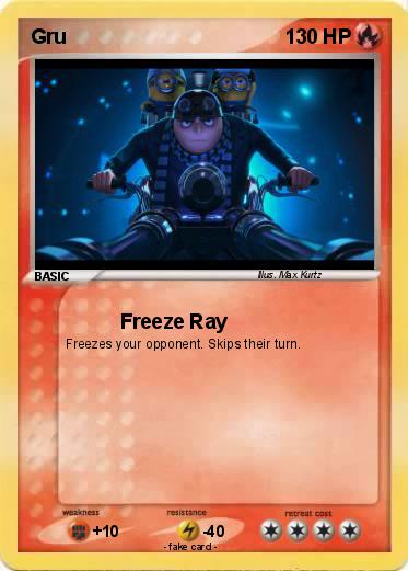 Pokémon Gru 109 109 - Freeze Ray - My Pokemon Card