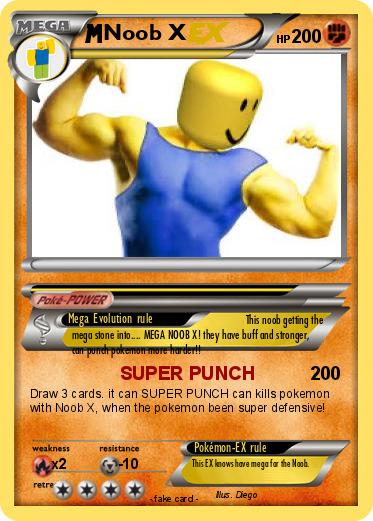 Pokémon Noob X - SUPER PUNCH - My Pokemon Card