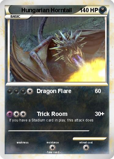 Pokémon Hungarian Horntail 5 5 - Dragon Flare - My Pokemon Card
