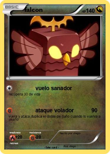 Pokémon falcon 224 224 - vuelo sanador - Mi carta pokémon