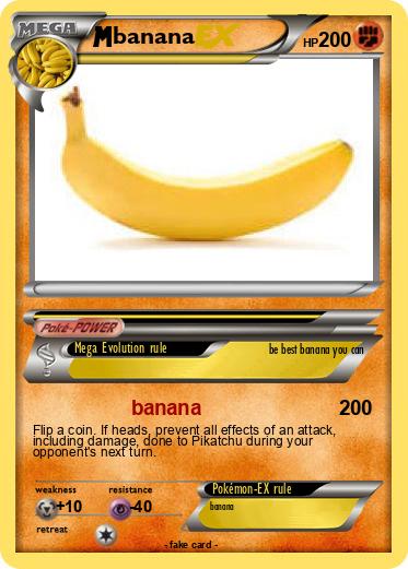 Pokémon banana 1534 1534 - banana - My Pokemon Card