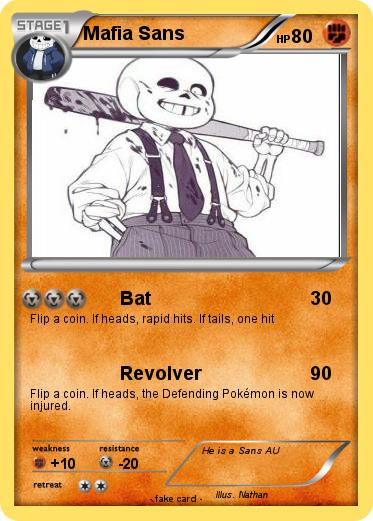 Pokémon Mafia Sans 4 4 - Bat - My Pokemon Card