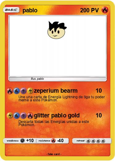 Pokémon pablo 452 452 - zeperium bearm - Mi carta pokémon