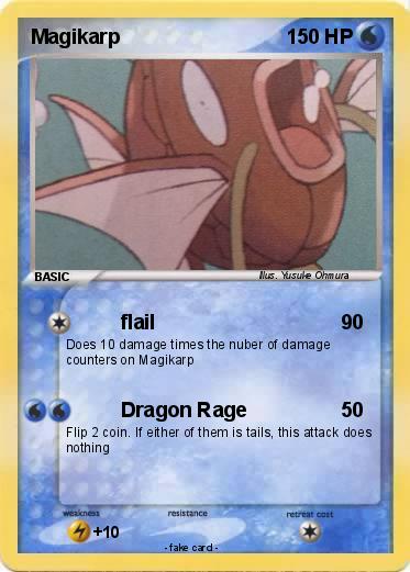Pokémon Magikarp 945 945 - flail - My Pokemon Card
