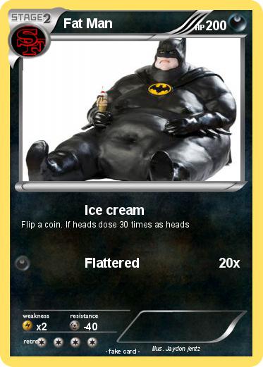 Pokémon Fat Man 202 202 - Ice cream - My Pokemon Card