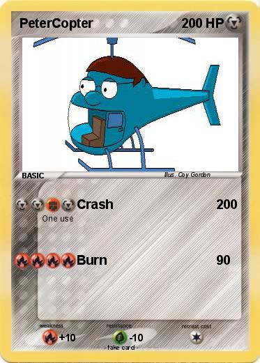 Pokémon PeterCopter - Crash - My Pokemon Card