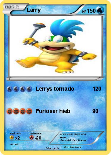 Pokémon Larry 366 366 - Lerrys tornado - My Pokemon Card