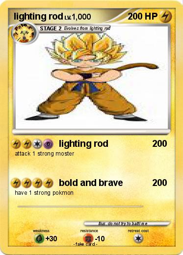 Pokémon lighting rod 21 21 - lighting rod - My Pokemon Card